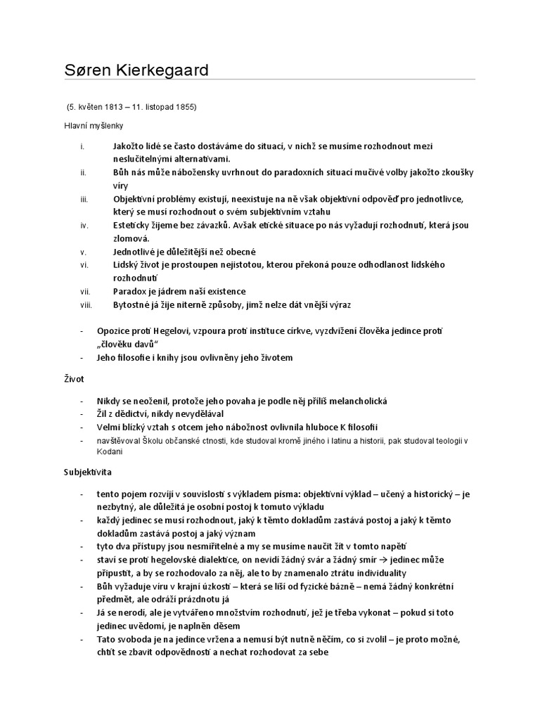 Søren Kierkegaard Pdf