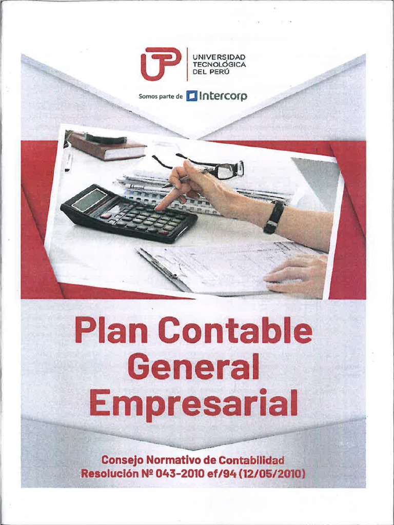 Plan Contable General Empresarial (Scan) | PDF