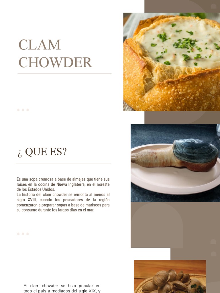 Clam Chowder | PDF | Vino | Uva