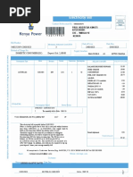 Kenya Power Utility Bill Template | PDF