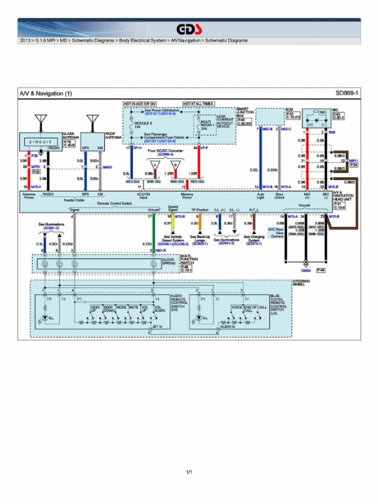 AVN Schematic Diagram 1 PDF | PDF