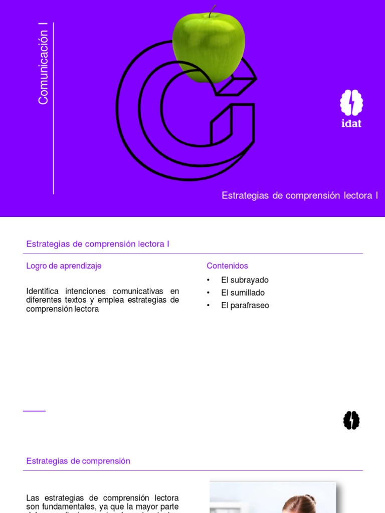 Estrategias de Comprensión Lectora | PDF