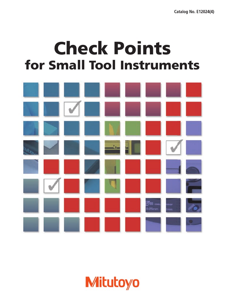 Check Points For Measuring Instruments PDF | PDF | Technology & Engineering