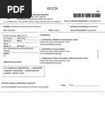 Receta Simi Editable | PDF