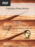 Biografía de Paco Pérez | PDF