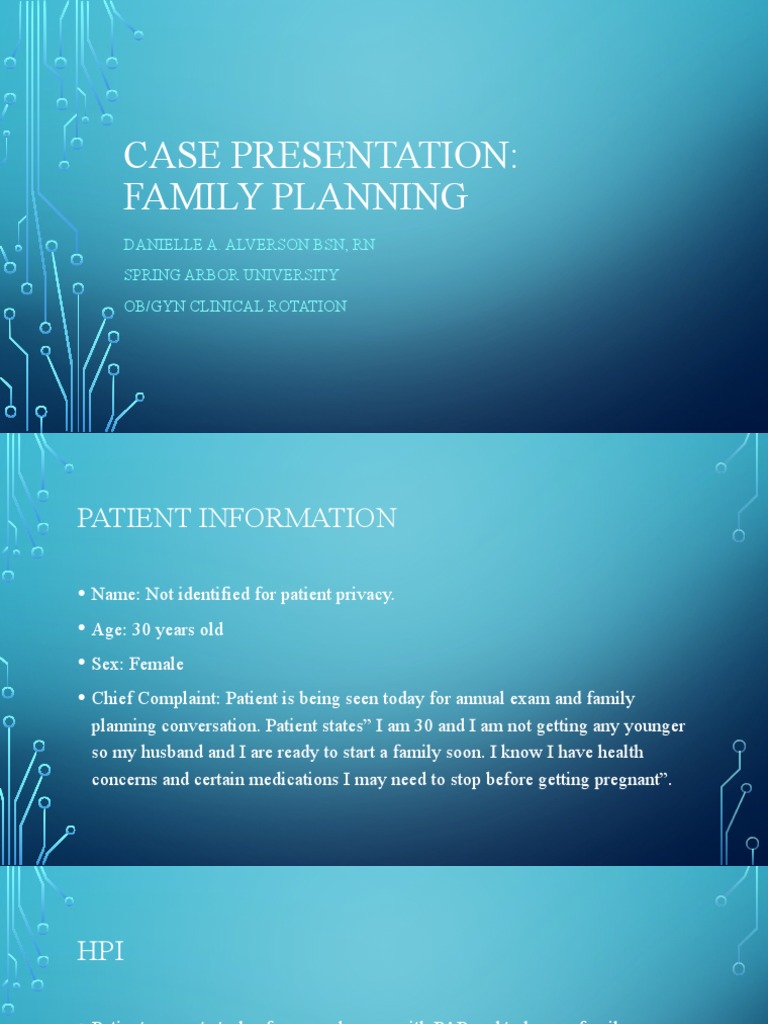Obgyn Case Presentation | PDF