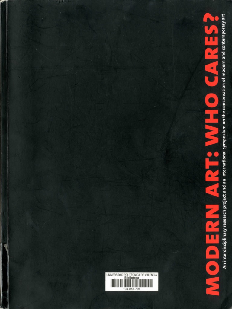 Modern Art Who Cares PDF | PDF
