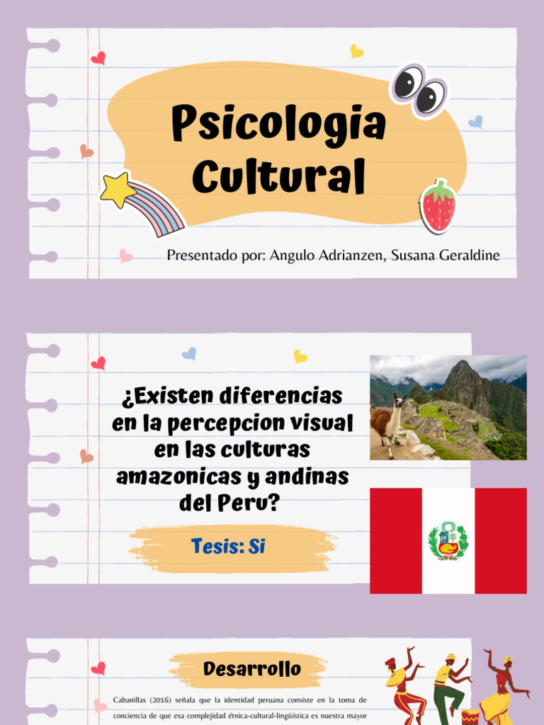 Semana 5 - Psicologia Cultural PDF | PDF