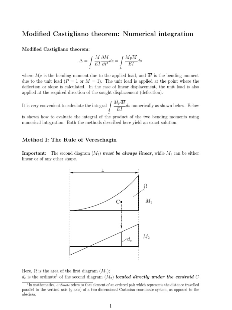 Numerical Integration | PDF | Cartesian Coordinate System | Bending