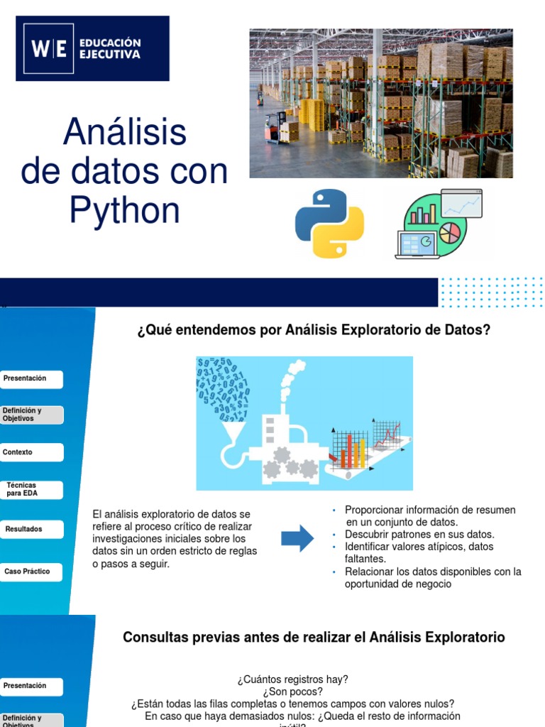 Análisis Exploratorio de Datos con Python | PDF | Negocios | Informática
