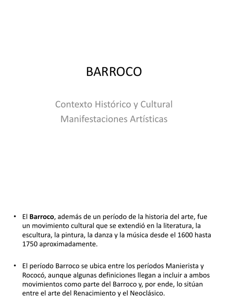 Barroco PDF | PDF