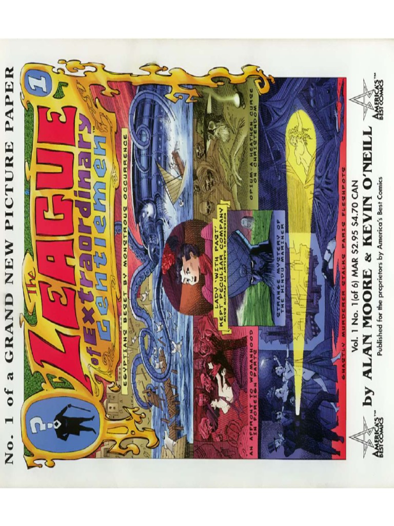 The League of Extraordinary Gentlemen, Vol. I, Issue 1 Empire Dreams ...