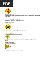 Guam Drivers Written Exam Study Guide | PDF | Traffic Light | Traffic