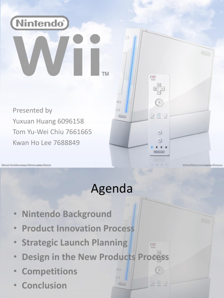 Wii - Presentation Final Version | PDF | Wii | Nintendo