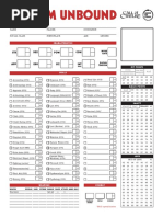 Delta Green Character Sheet | PDF