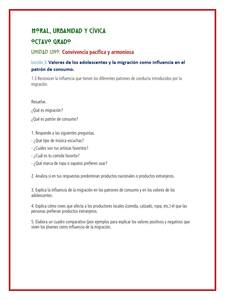 MUCi 8° U1L3-2021 PDF | PDF