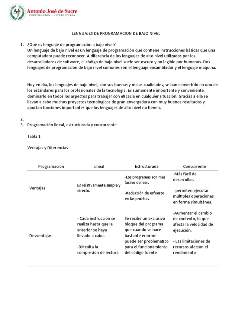 Lenguaje de Programacion | PDF | Programación | Programa de computadora