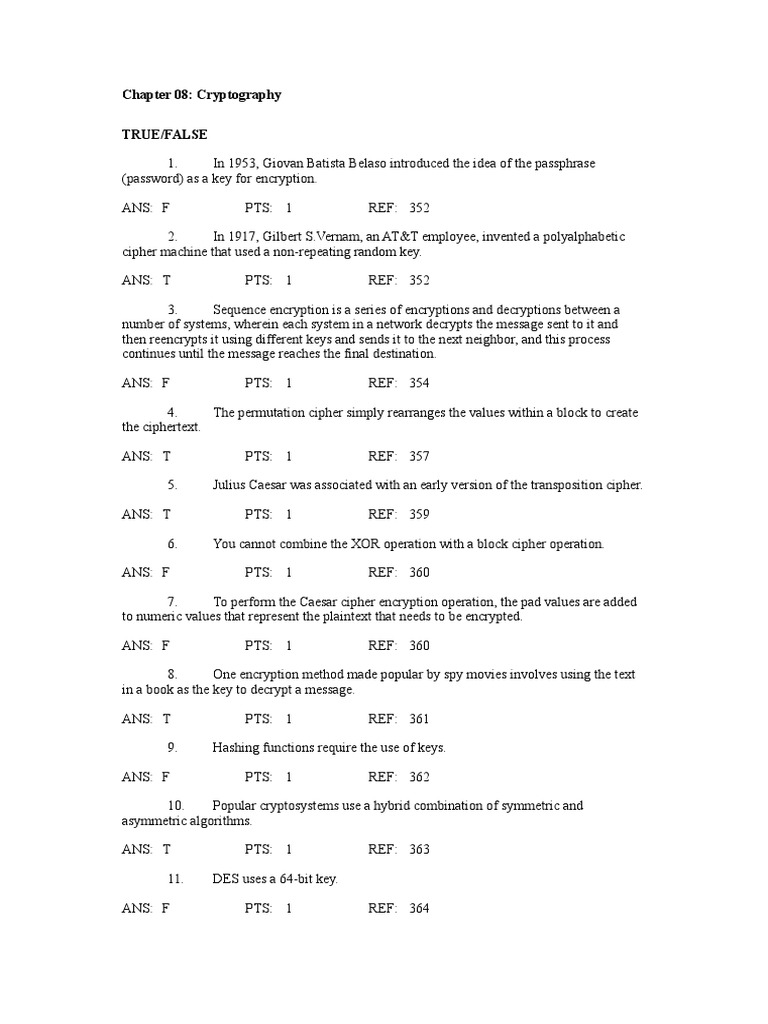 Understanding Cryptography Basics | PDF