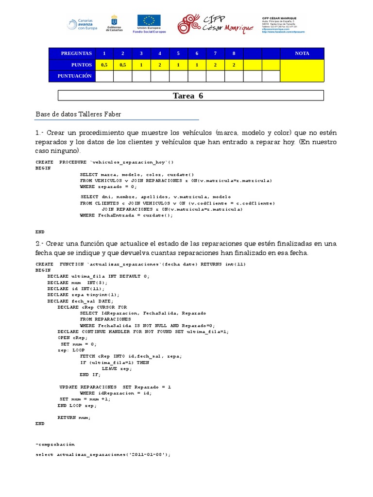 GTB - Tarea 6 - SOL | PDF