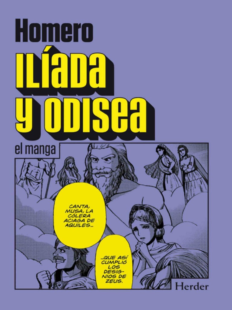 La Iliada y Odisea - Comic Manga (Homero) (Z-Library) PDF | PDF