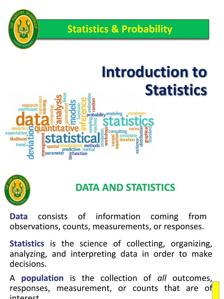 1introduction To Statistics PDF | PDF