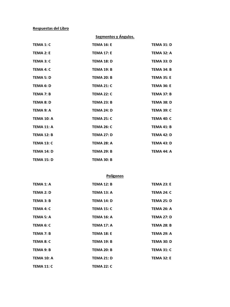 Respuestas Del Libro de Geo y Trigo | PDF