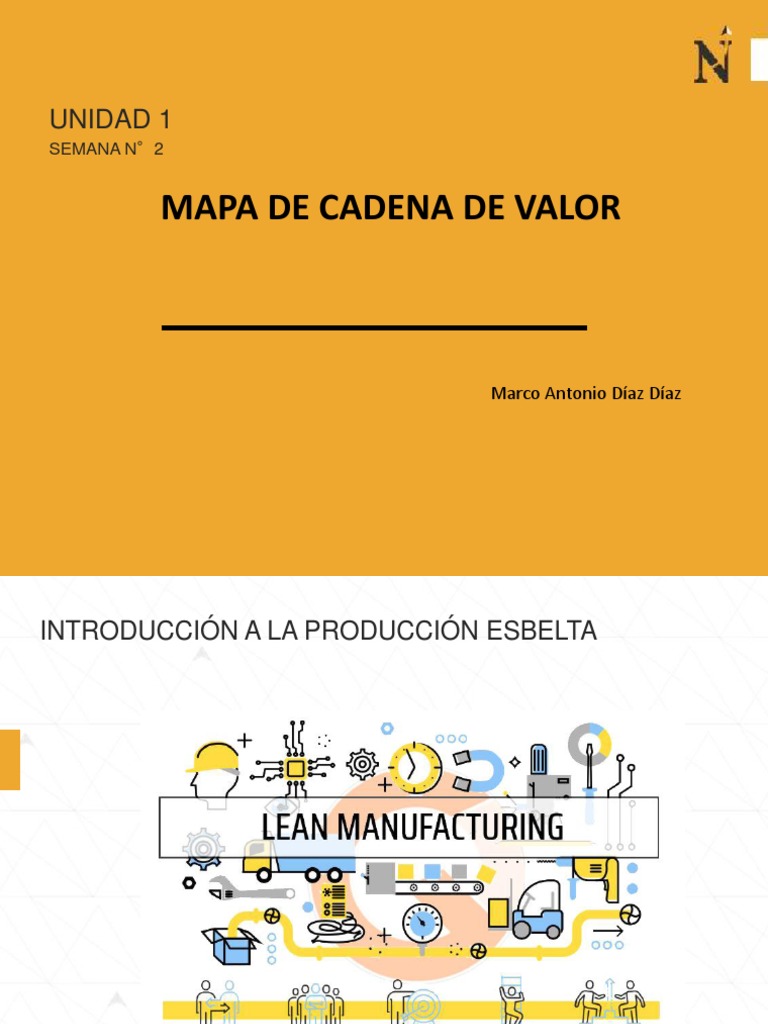 Mapa de Cadena de Valor | PDF | Cliente | Inventario