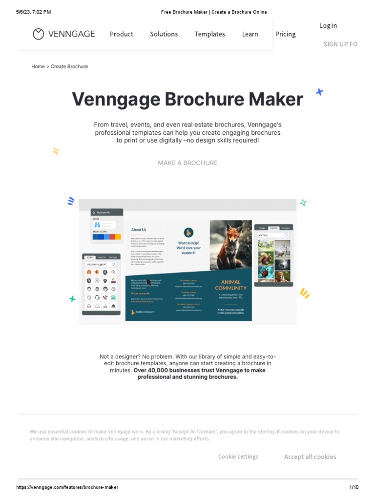 Free Brochure Maker - Create A Brochure Online PDF | PDF
