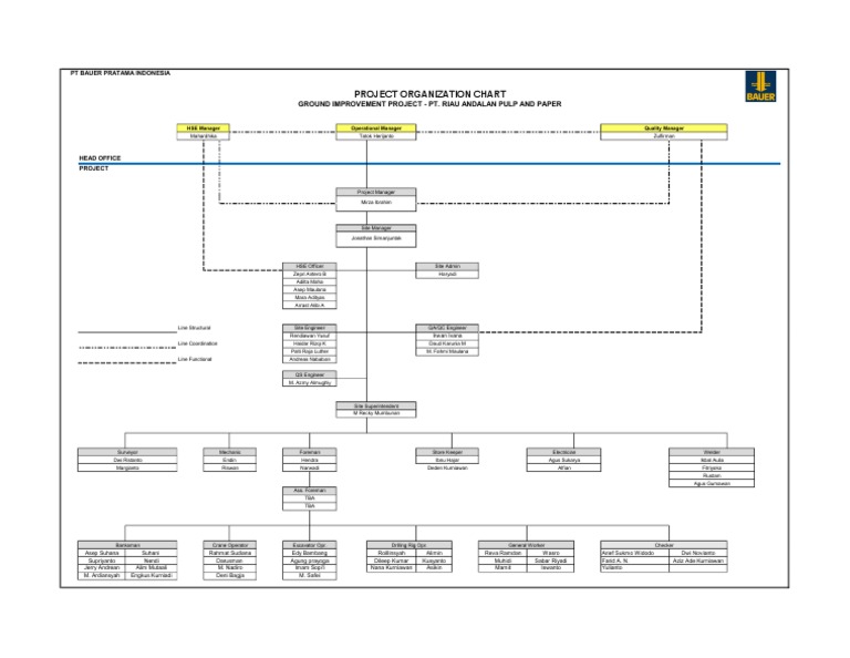 Project Organization Chart -RAPP.pdf | PDF