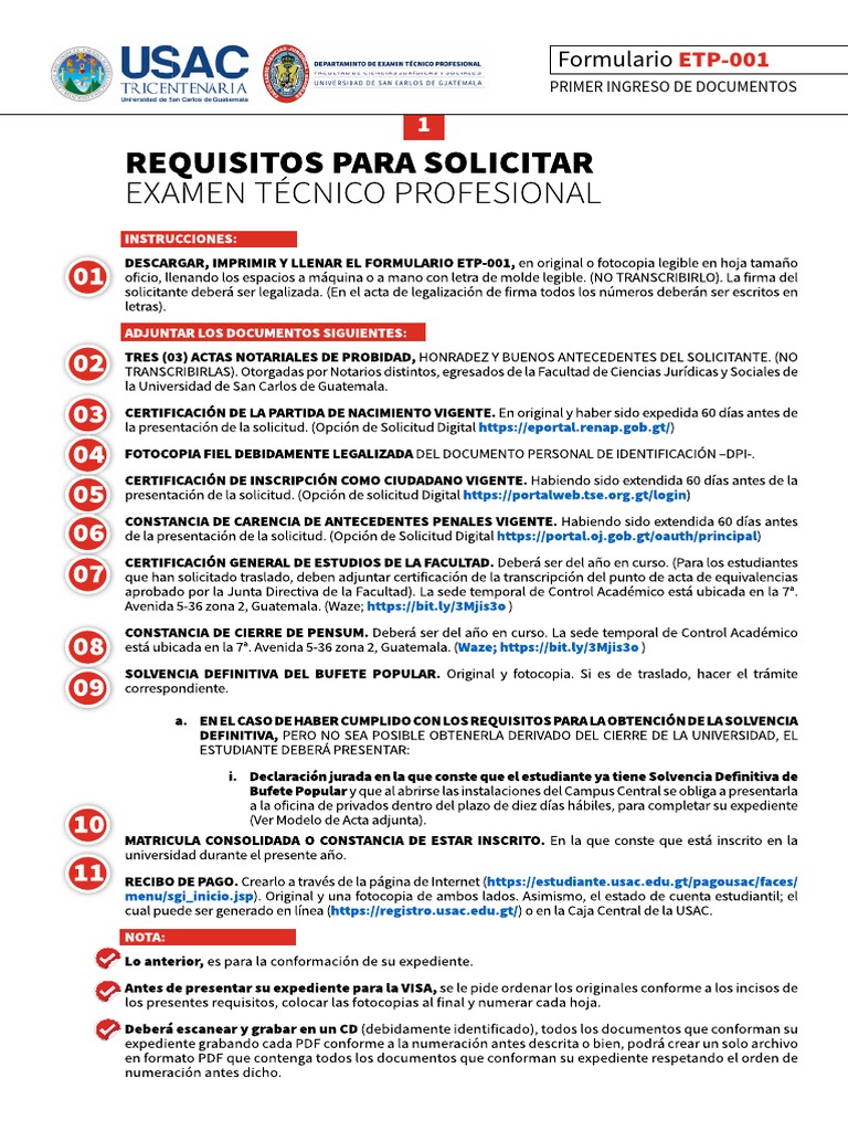 ETP-0001 Segundo Semestre 2023 PDF | PDF