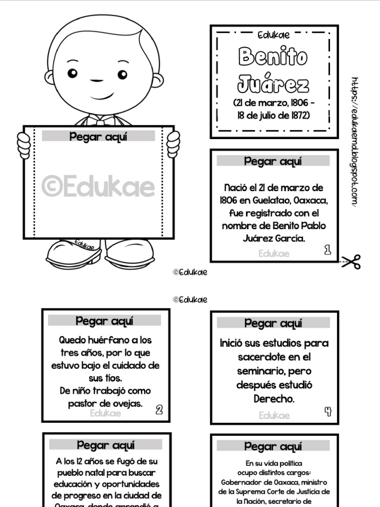 Benito Juaréz Interactivo ️Edukae ️.pdf | PDF