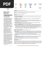 Starfinder 2E Character Sheet Guide | PDF | Role Playing Games