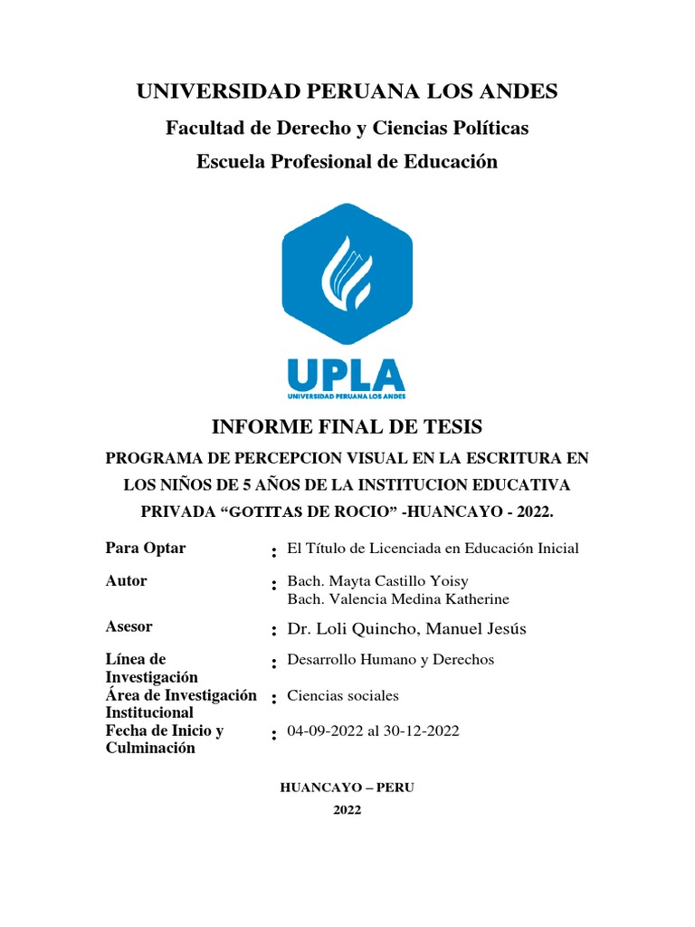 Tesis 001 Final | PDF