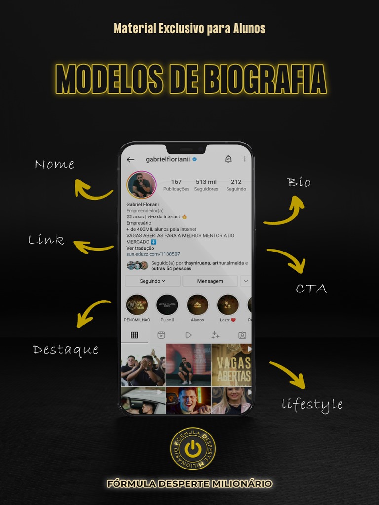 Ebook FDM - Modelos de Biografia PDF | PDF