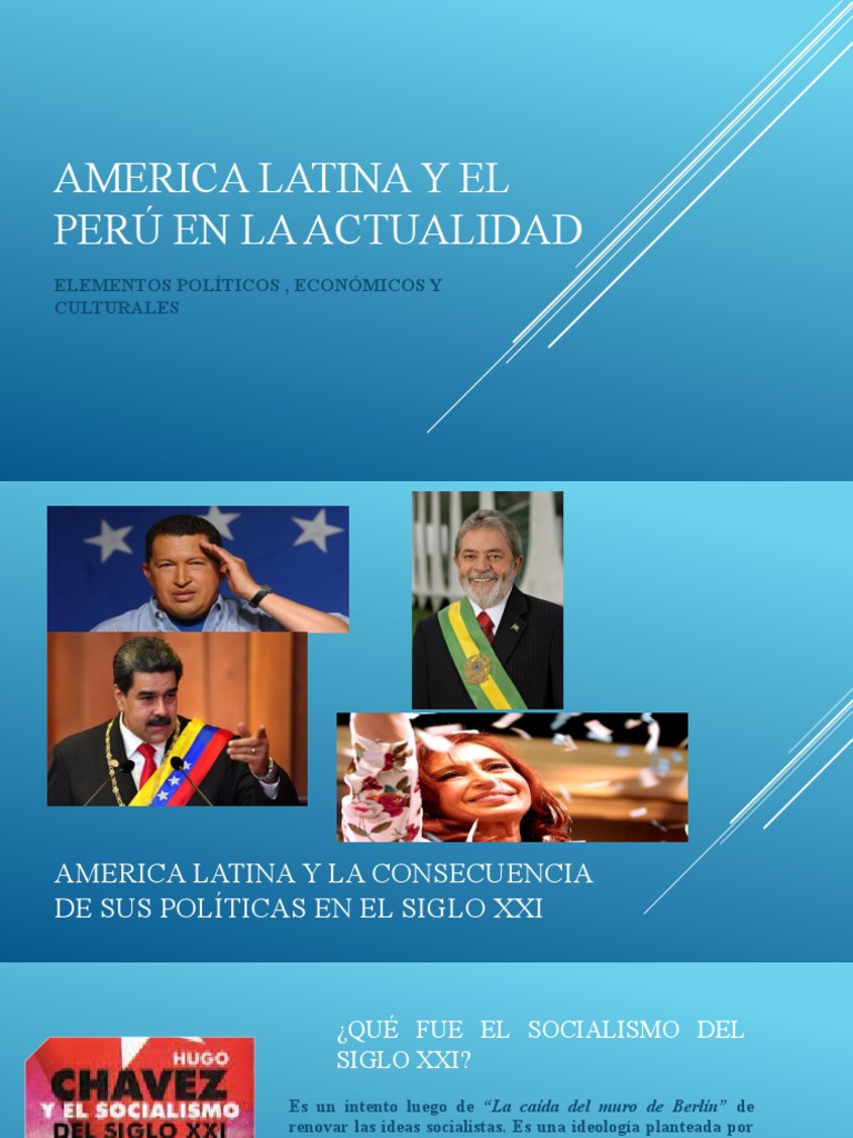 America Latina y El Perú en La Actualidad | PDF | Pequeñas y medianas ...