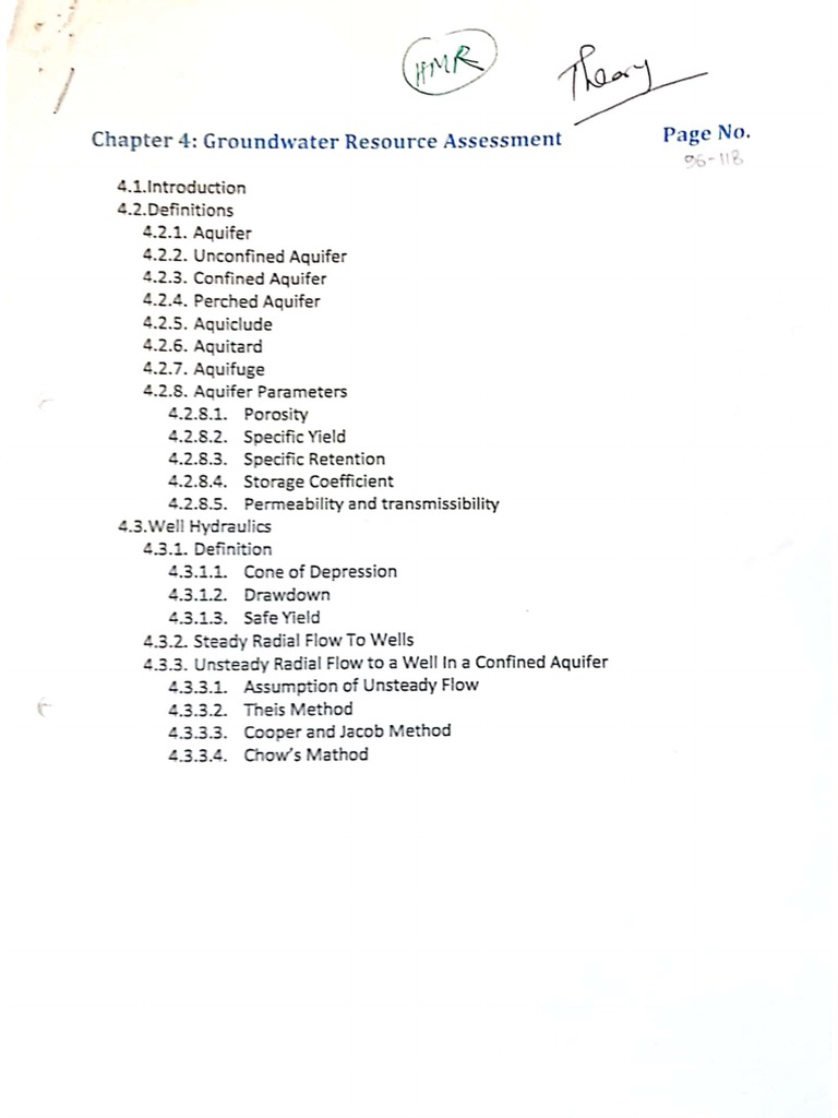 Water Resource Engineering Sessional Pdf