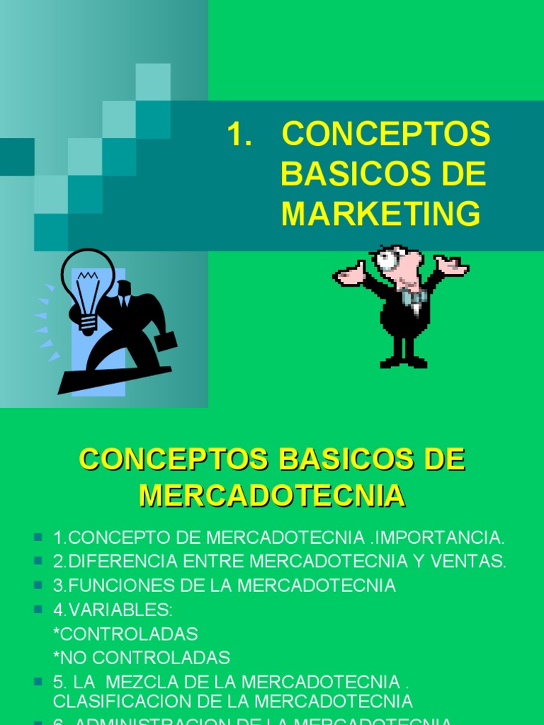 Capitulo I Conceptos Básicos | PDF