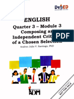 English 10 Quarter 2 Module 2 | PDF | Argument | Verb