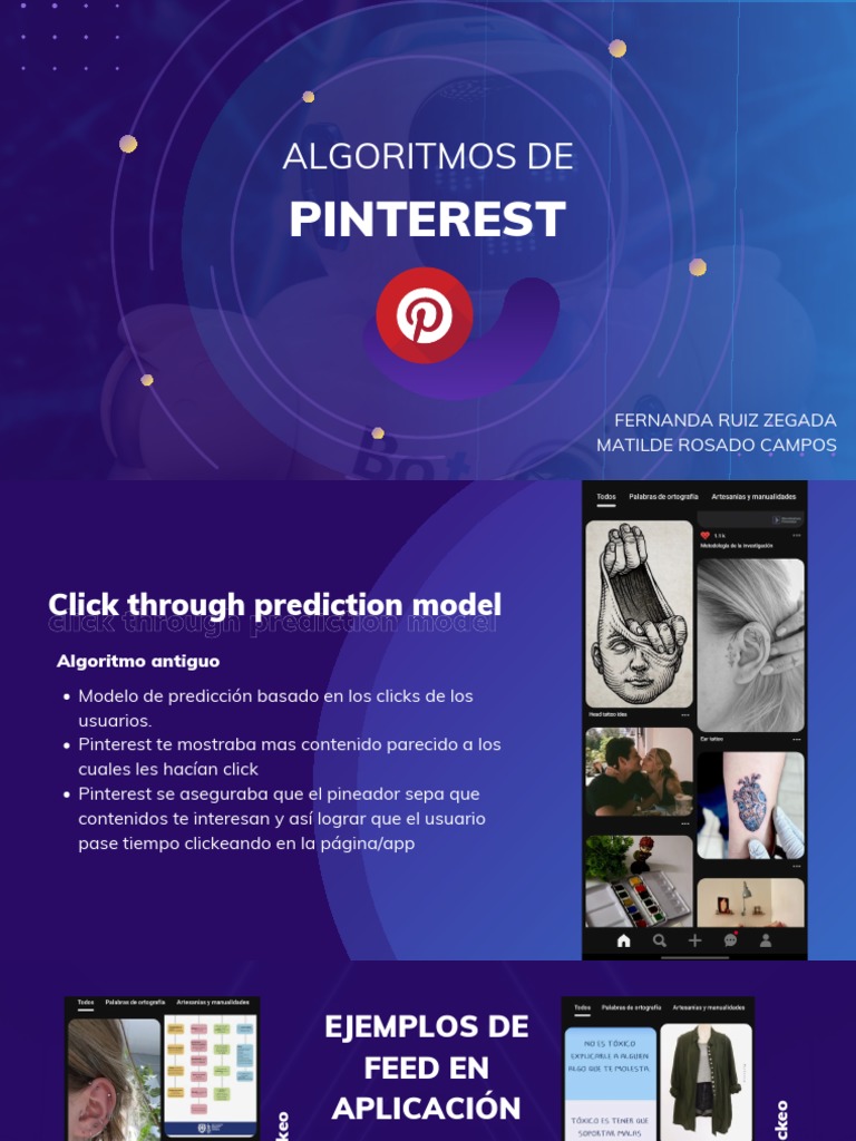 Algoritmos Pinterest PDF | PDF