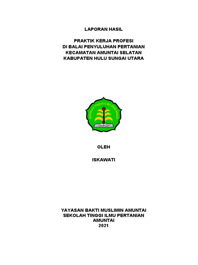 Laporan Hasil PKM | PDF