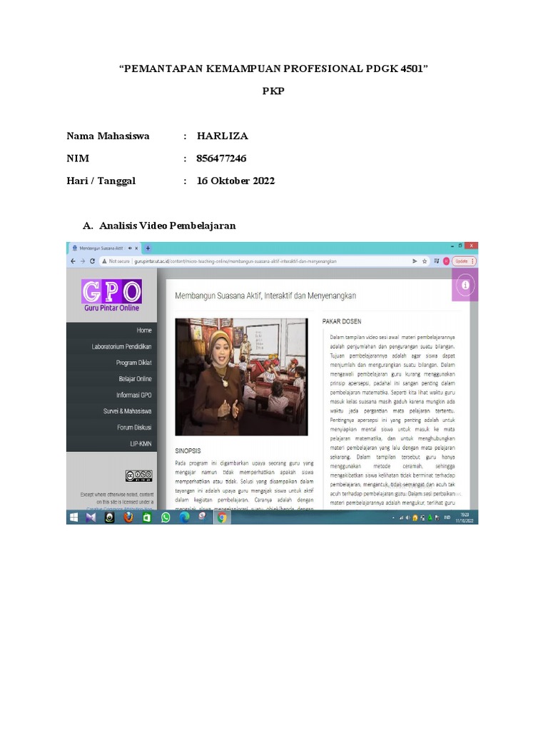 Tugas Partisipasi 1 PKP | PDF