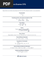 Formulas para o Exame Cea | PDF