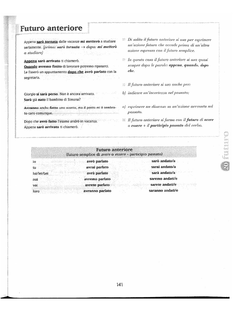 Futuro Composto | PDF