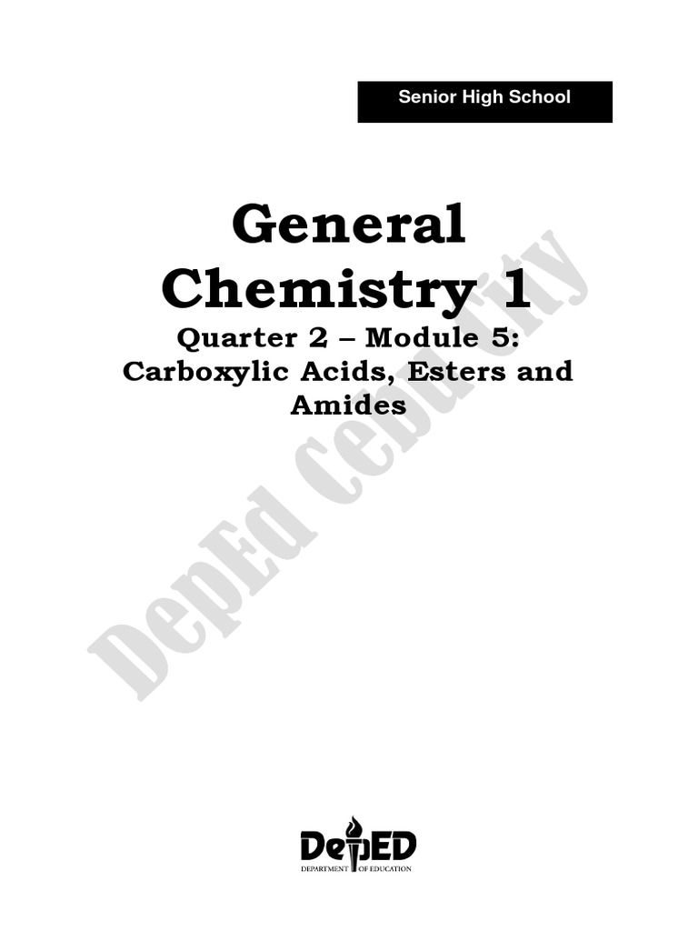 Gen Chem 1 Quarter 2 Module 5 Colored PDF | PDF