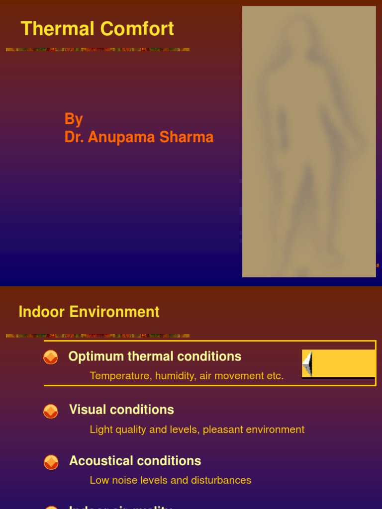 Understanding Thermal Comfort Factors | PDF | Heat | Heat Transfer