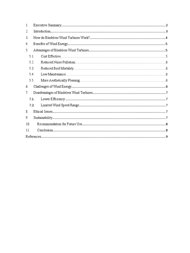 Assignment 2 BWT | PDF | Wind Power | Wind Turbine