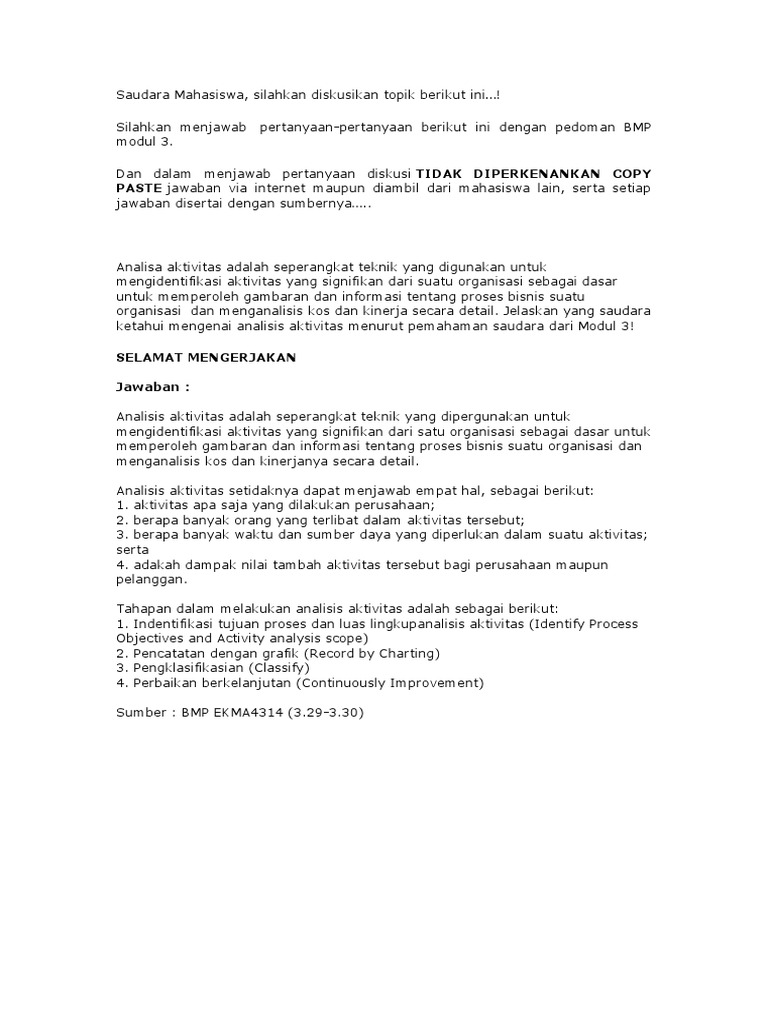 Diskusi 3 (Am) | PDF