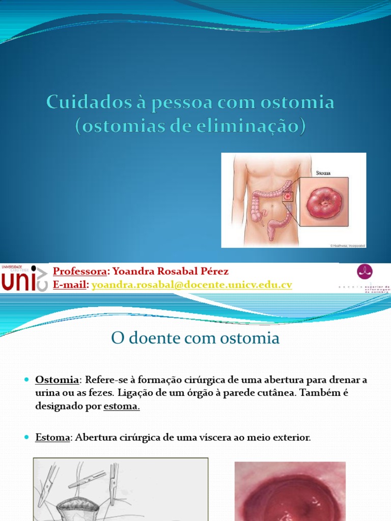 Cuidados À Pessoa Com Ostomia | PDF