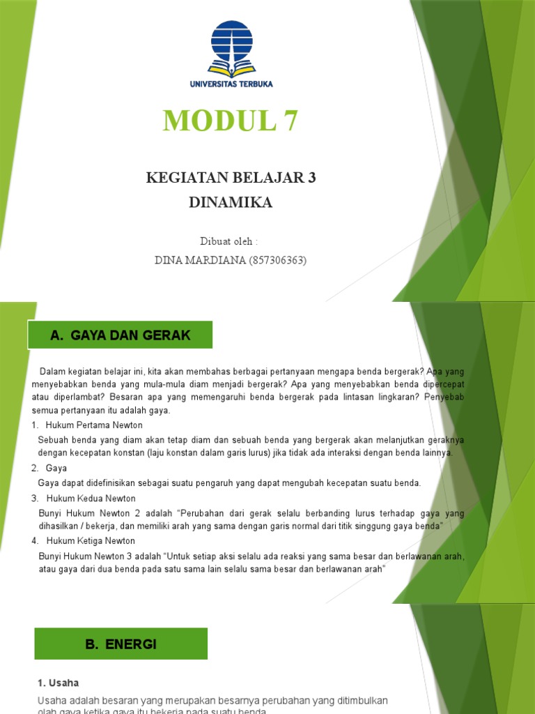 Modul 7 KB.3 - Dina Mardiana | PDF