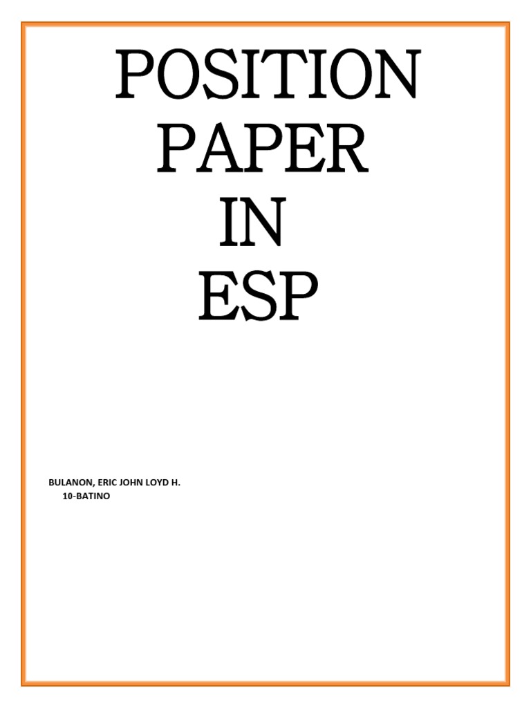 POSITION_PAPER_IN_ESP.docx | PDF